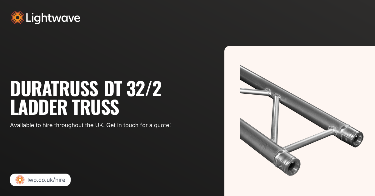 Duratruss DT 32/2 Ladder Truss | Lightwave Hire