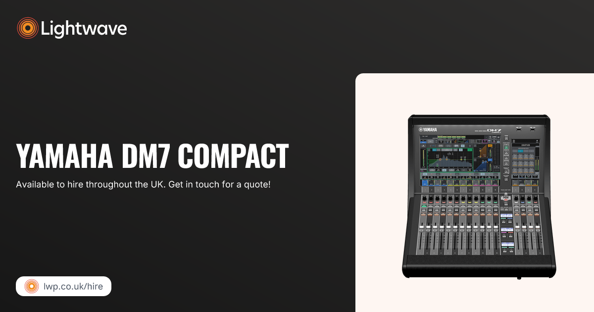 Yamaha DM7 Compact | Lightwave Hire